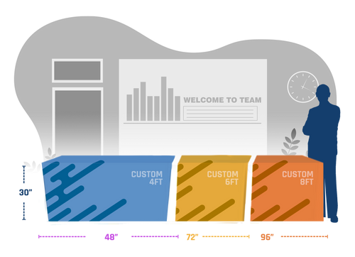 Custom Table Covers | Printed, Logo, Branded Event Table Covers | BestFlag