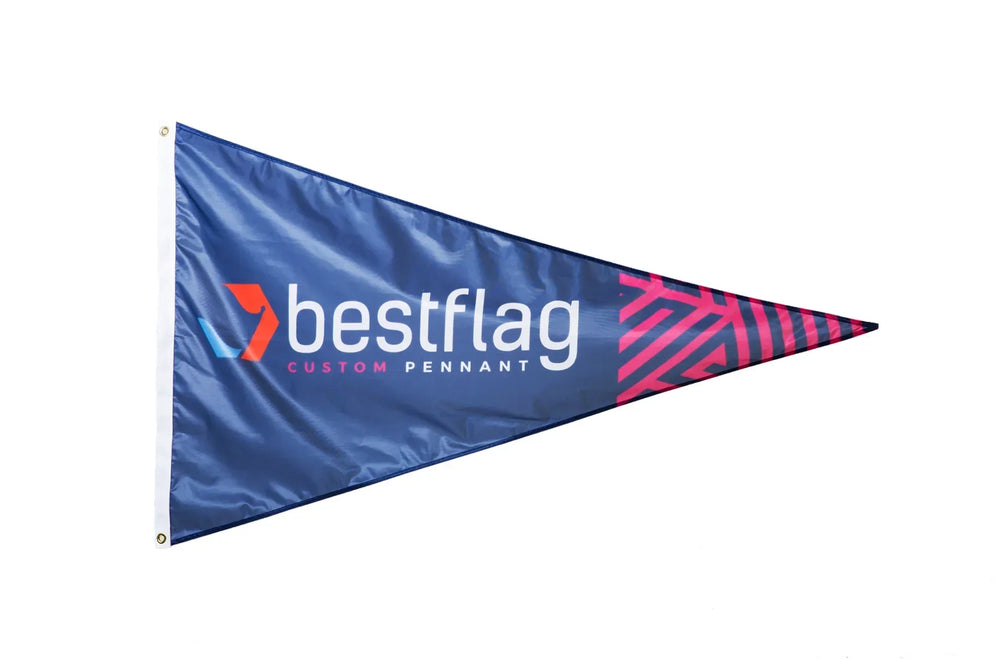 Custom Pennant Flags | Personalized Triangle Banner Flags – BestFlag