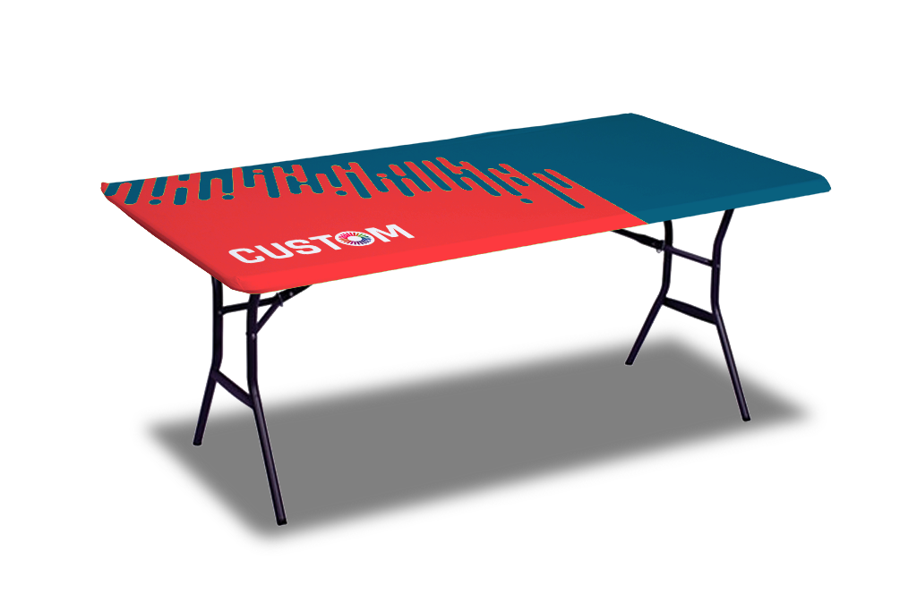 Custom Table Toppers | Personalized Fitted Elastic Tablecloths | BestFlag