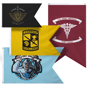 Guidon Flags Online | Custom Design Your Own Guidon Flag | BestFlag.com