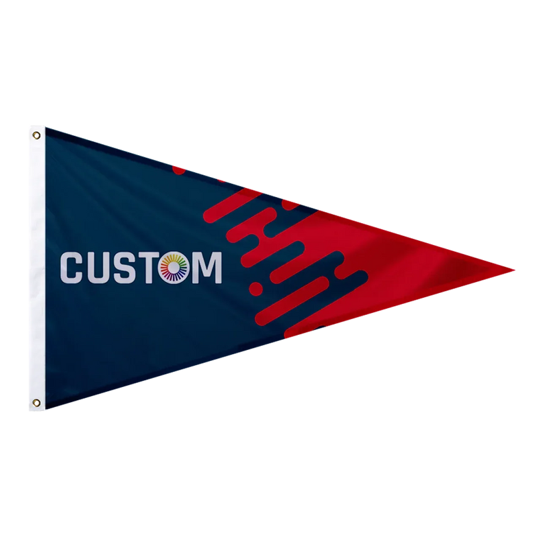 Custom Pennant Flags | Personalized Triangle Banner Flags – BestFlag