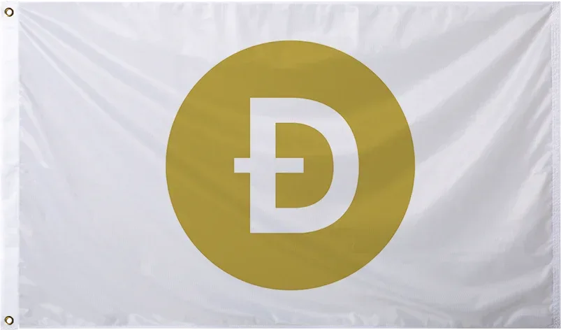 Doge Logo Flag (v2) – BestFlag