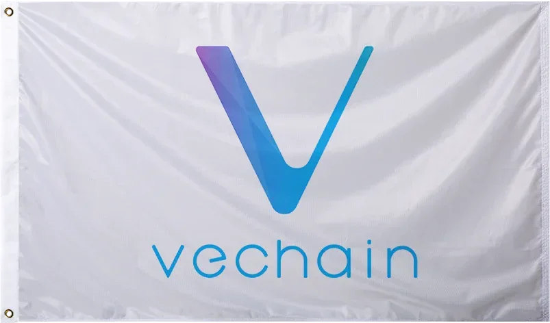 VeChain Logo Flag (v2) – BestFlag